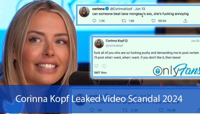 What Happened with Corinna Kopf? Leaked Video 2024